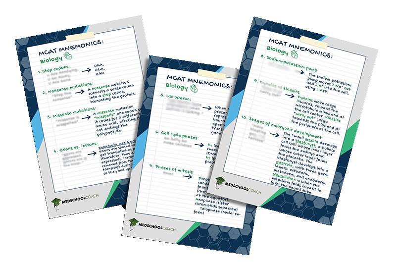 50 Must-Know MCAT Mnemonics