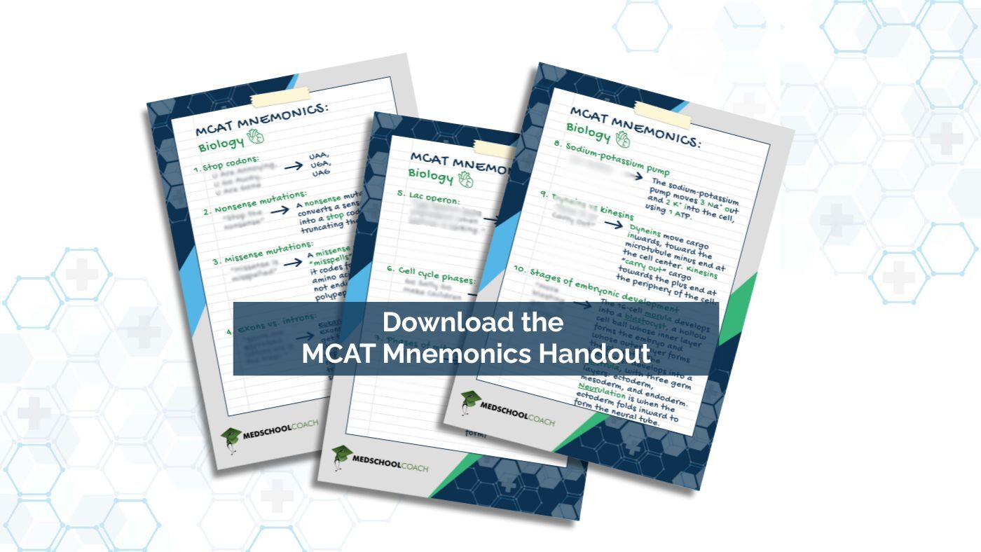 50 Must-Know MCAT Mnemonics